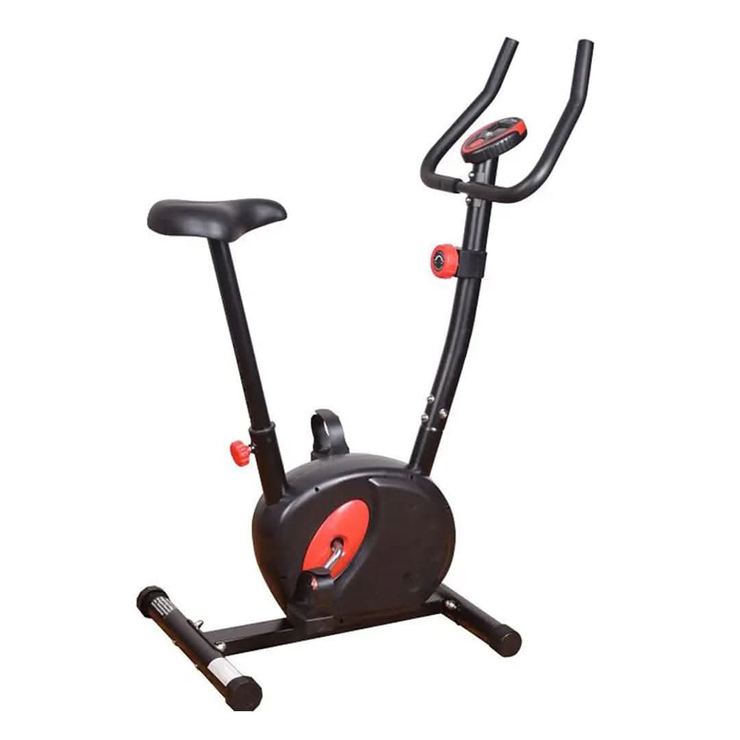 MF Upright Exercise Bike with 8-Stage Resistance and Performance Monitor | Athletix.ae