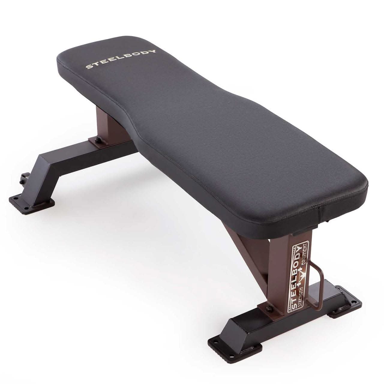 Marcy, Steelbody Flat Bench, Stb-10101, Black | Athletix.ae