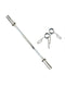 1441 Fitness 4ft Olympic Straight Bar with Collars | 7 kg